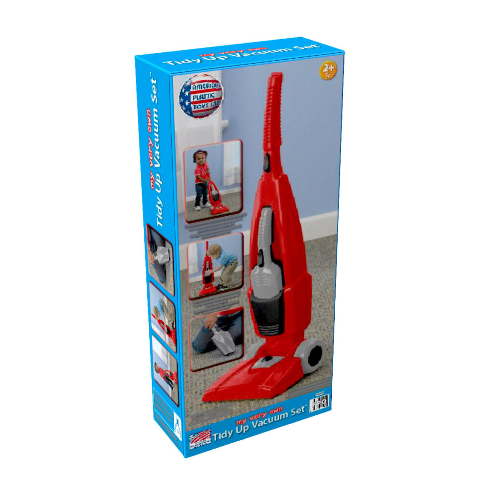 Tidy Up Vacuum Set (Red) – American Plastic Toys